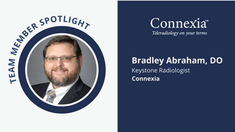 Connexia Spotlight: Bradley Abraham, DO • Lumexa Imaging